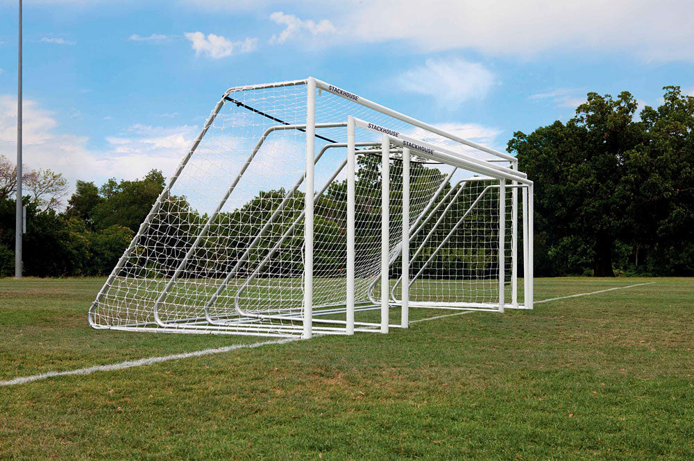 Official 3" Aluminum Soccer Goal 7'x21'